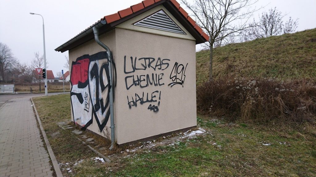 hfc graffiti – Du bist Halle