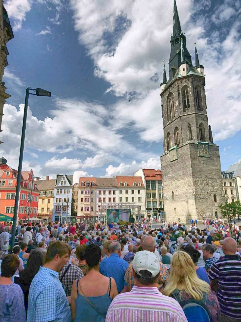 roter turm – Du bist Halle