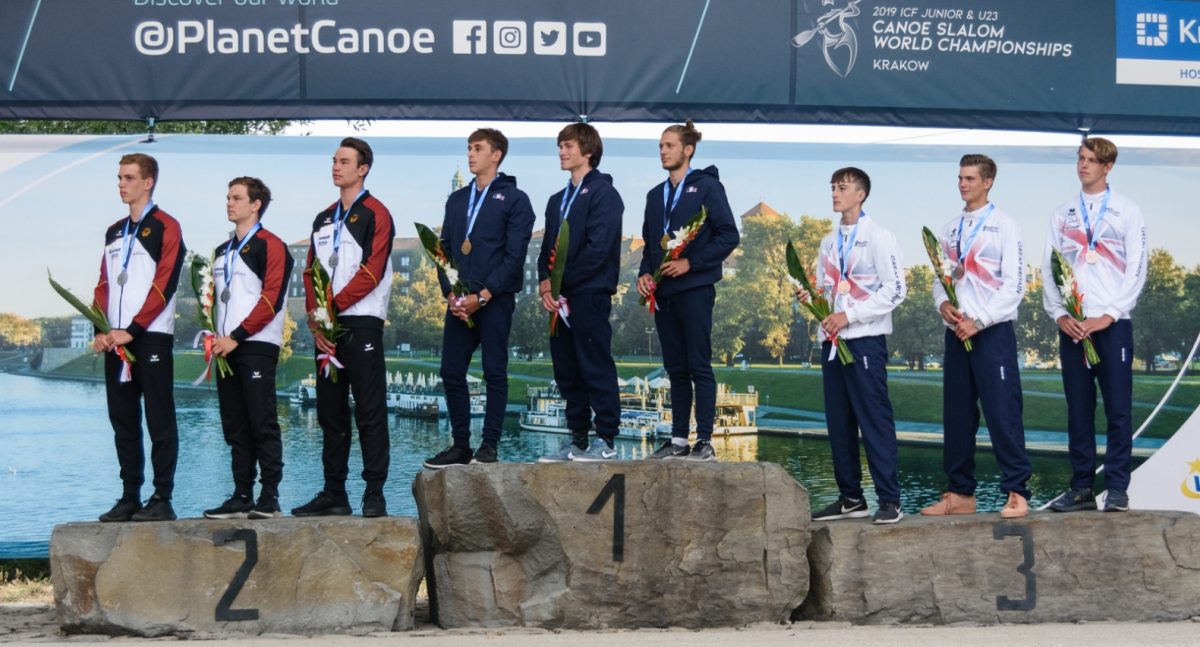 Benjamin Kies, C1, Felix Göttling, Julian Lindolf, male, medal ceremony ...