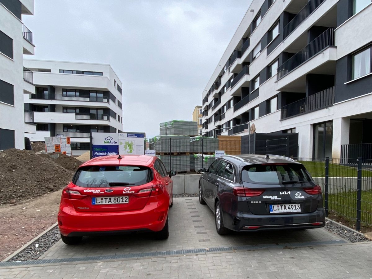 Car-Sharing im Hirschquartier: Teil-Auto eröffnet Station – Du bist Halle