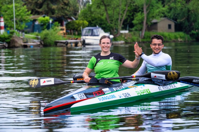 Anja Adler vom SV Halle holt Weltcup-Sieg – Du bist Halle
