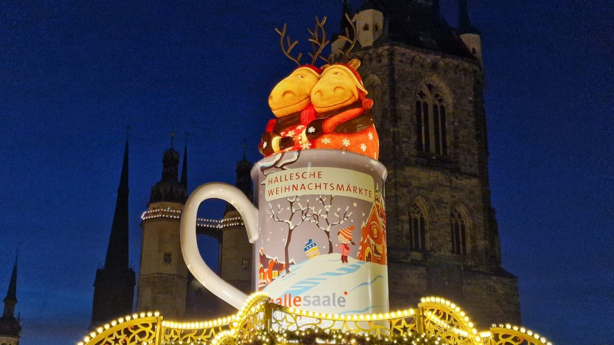 Keine laute Musik: “Stille Stunde” auf dem Weihnachtsmarkt in Halle (Saale) – Du bist Halle