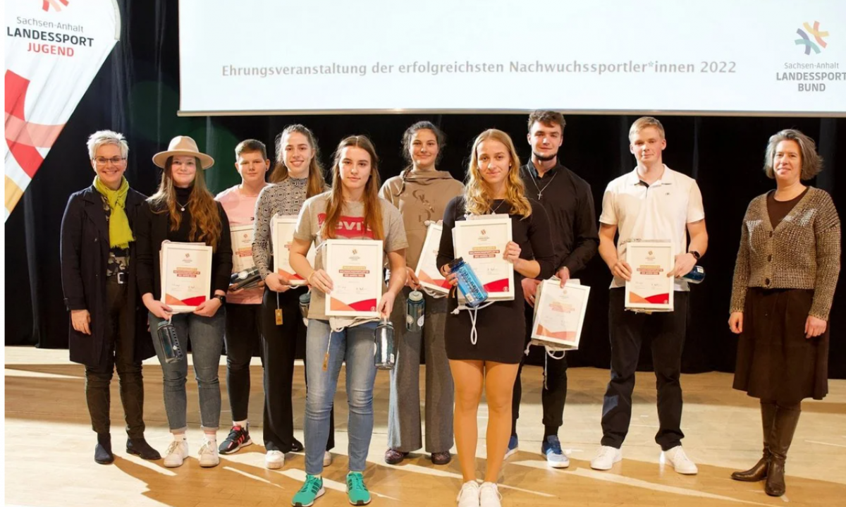 Landessportjugend Sachsen-Anhalt ehrt die besten Nachwuchssportler des Landes – Du bist Halle