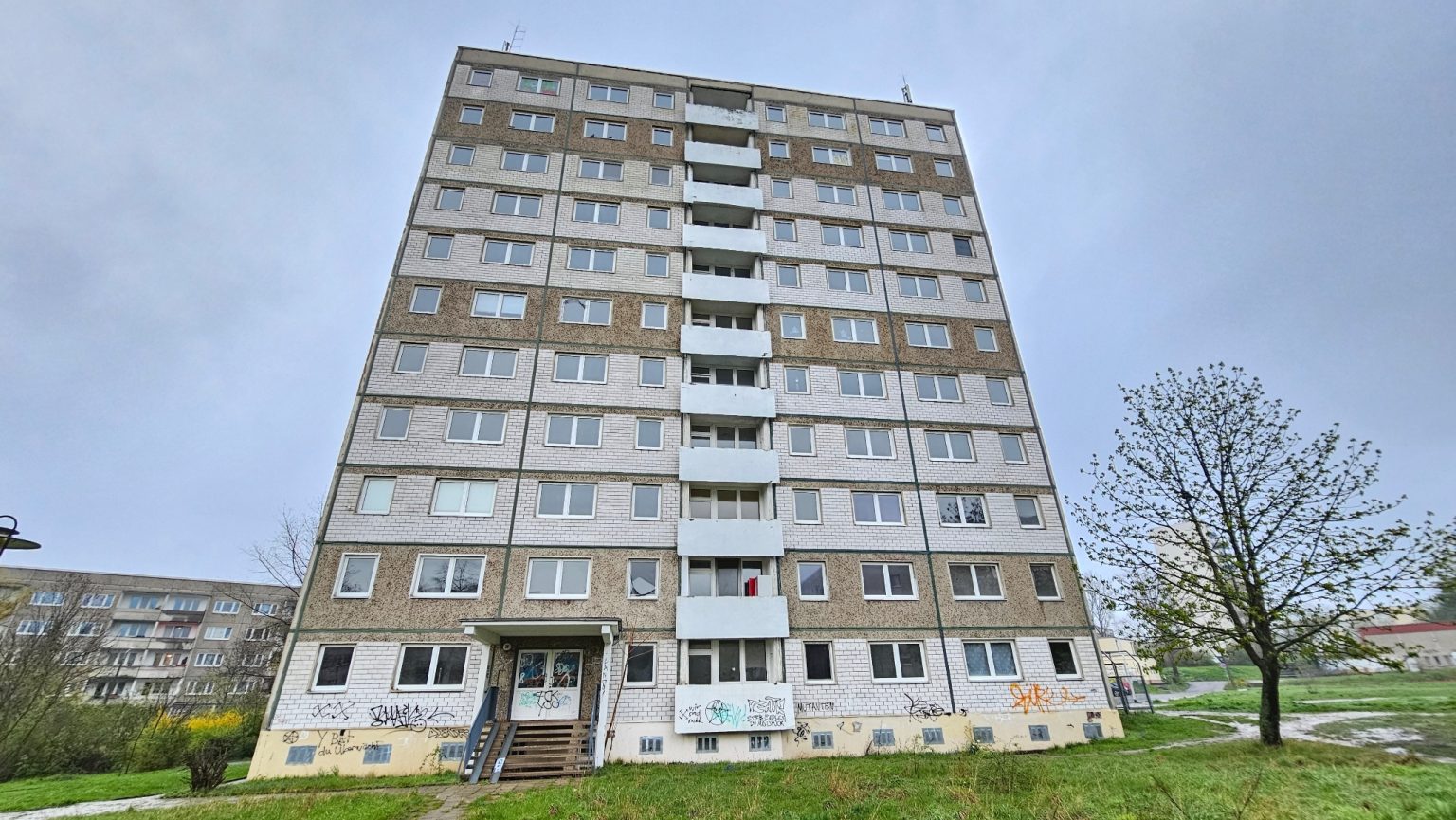 Ratten-Hochhaus in der Südstadt ist nun leer – Du bist Halle