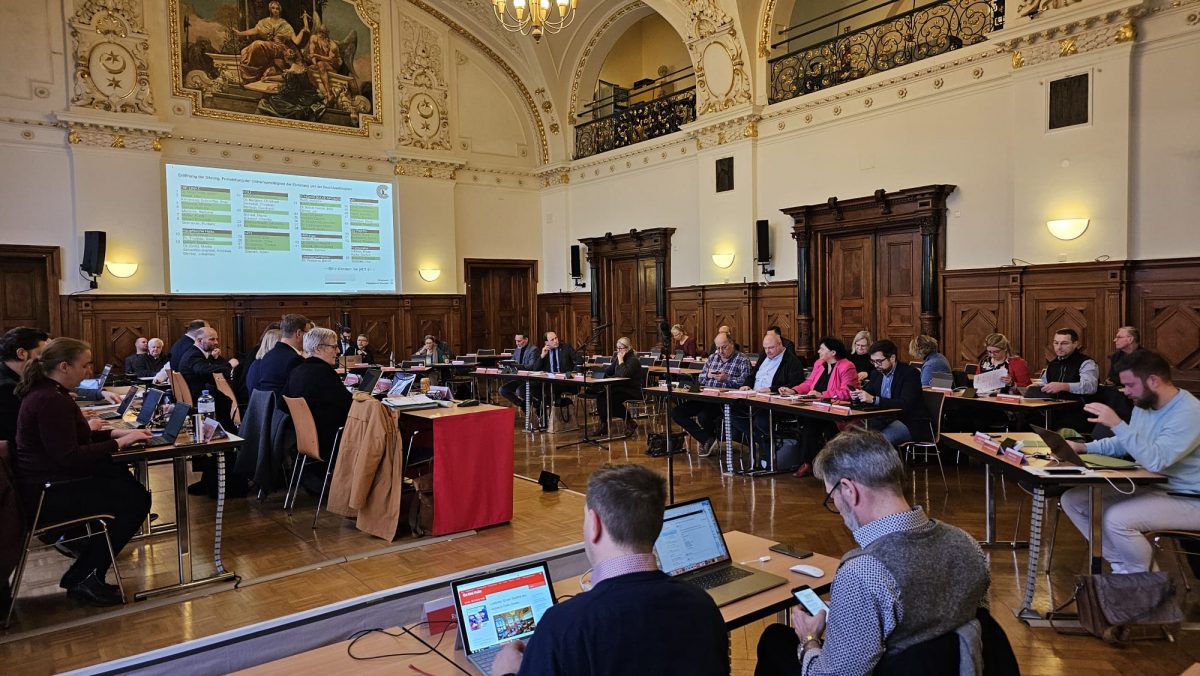 Erster Stadtrat des Jahres in Halle (Saale) – Tagesordnung nicht geschafft – Du bist Halle