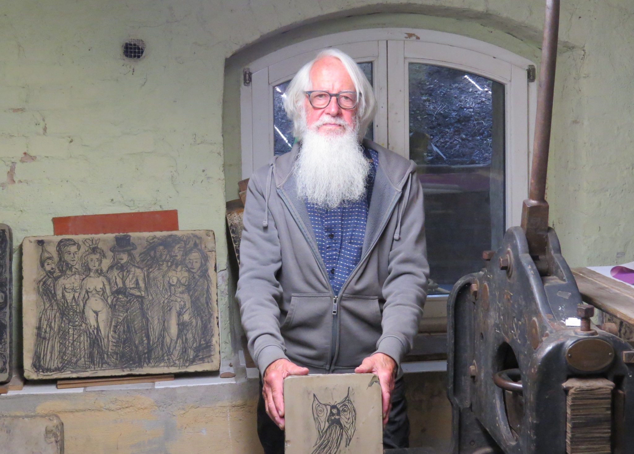 Ausstellung „Der andere Rausch – zum 85. Geburtstag von Hans Rainer ...