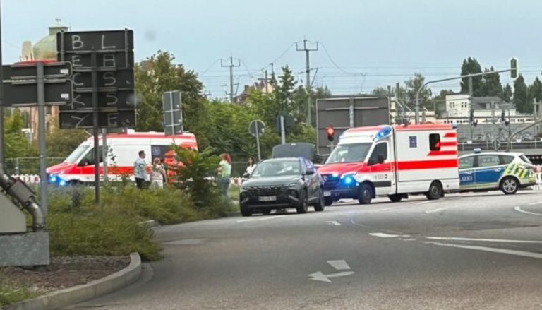 Zwei Leichtverletzte nach Spurwechsel-Unfall auf dem Riebeckplatz – Du bist Halle